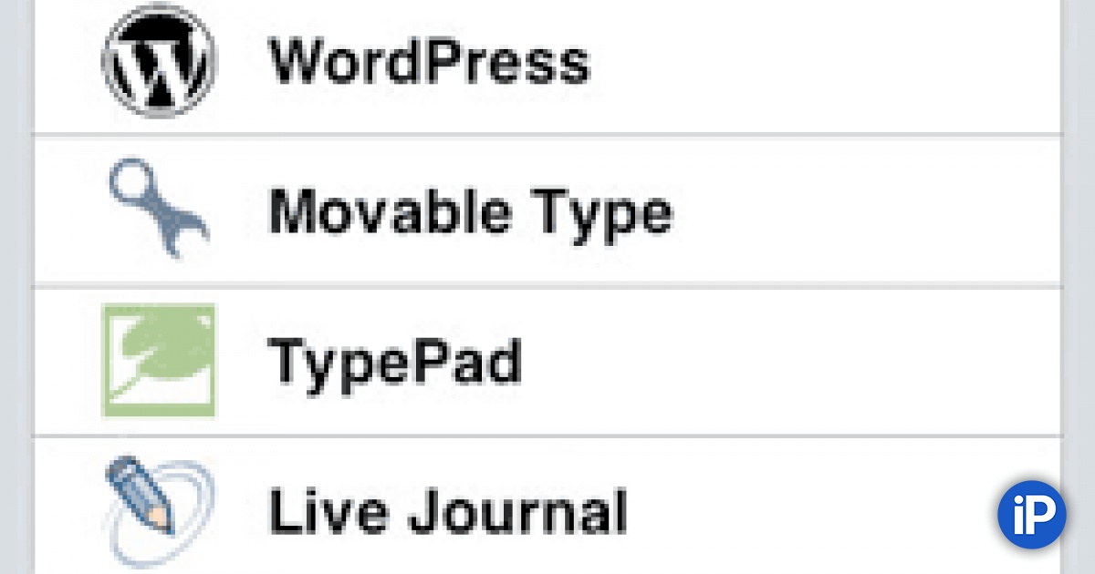 BlogPress. Первый клиент для iPhone с возможностью постинга в Joomla