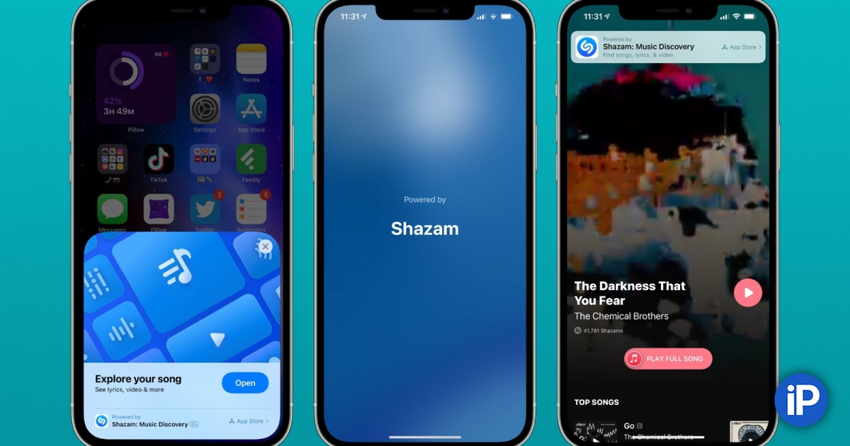 Apple прокачала встроенный Shazam в iOS 14.6