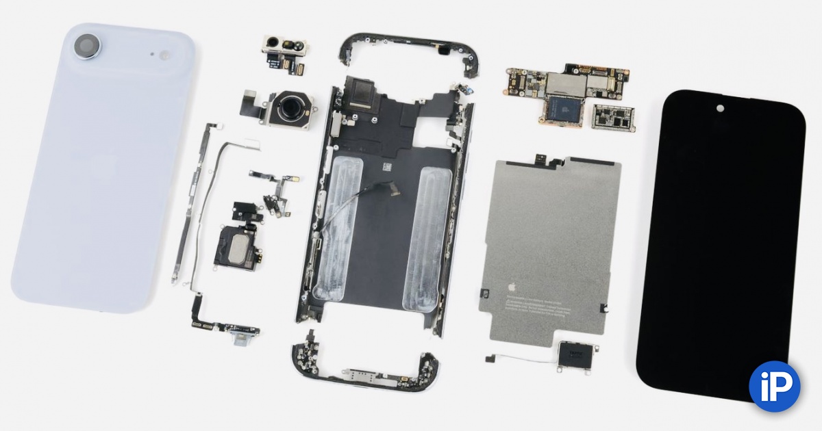 iFixit разобрали iPhone Air и показали, как Apple удалось сделать его ...