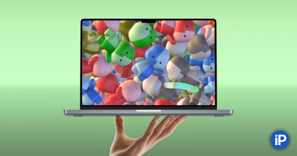 Скачайте обои с новым милым маскотом Apple. Это Lil Finder Guy ...