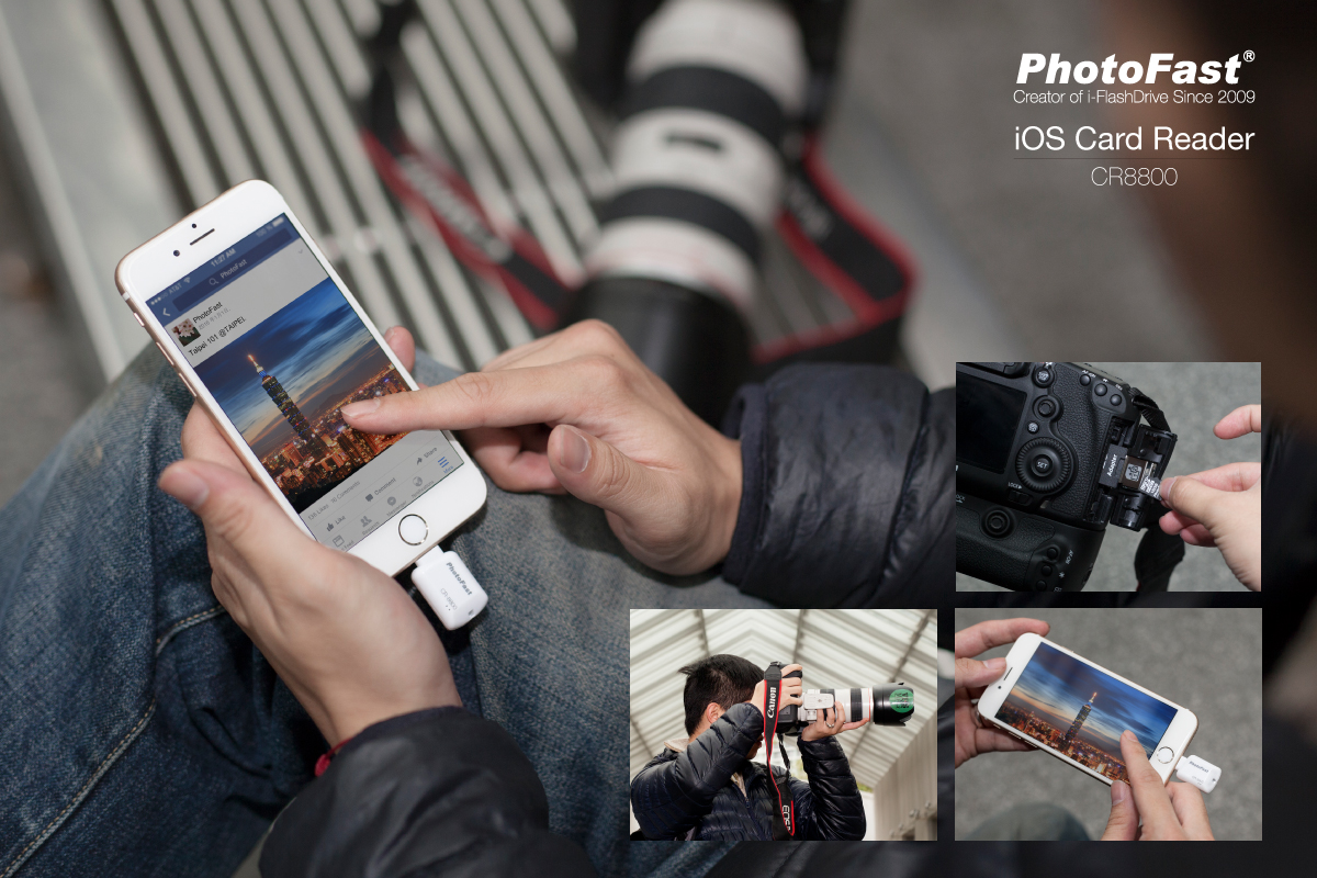 PhotoFast iOS Card Reader. Увеличь память iPhone без регистрации и смс