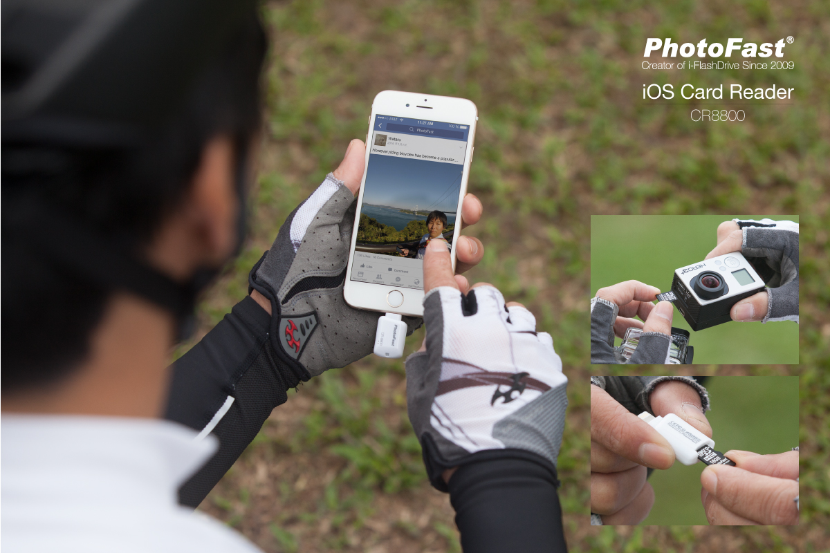 PhotoFast iOS Card Reader. Увеличь память iPhone без регистрации и смс