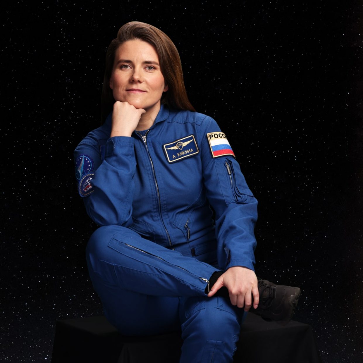 Yesterday, the only female cosmonaut from Russia, Anna Kikina, flew to ...